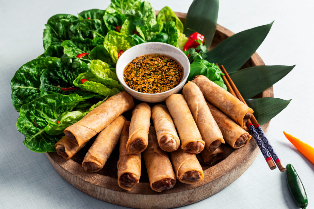 Spring Rolls with Plant-Based Mince - Verdino Green Foods – Plant Based ...